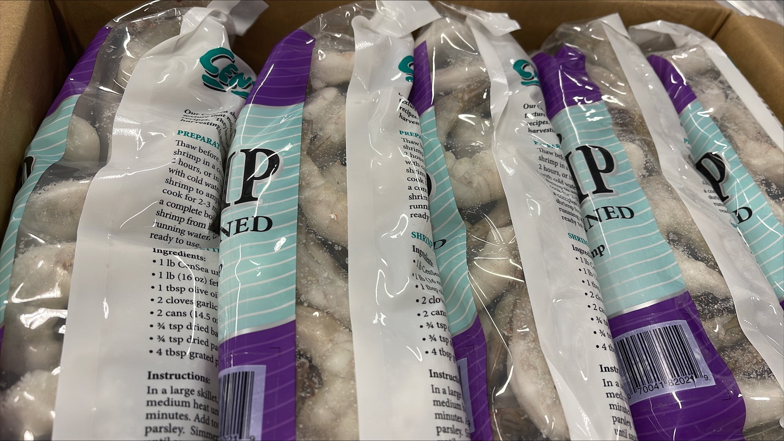 Shrimp (White), 16-20, PDTO, Frozen, IQF, Vietnam, NW, 10 lb , 5 x 2 l | Inter-Canada Fisheries