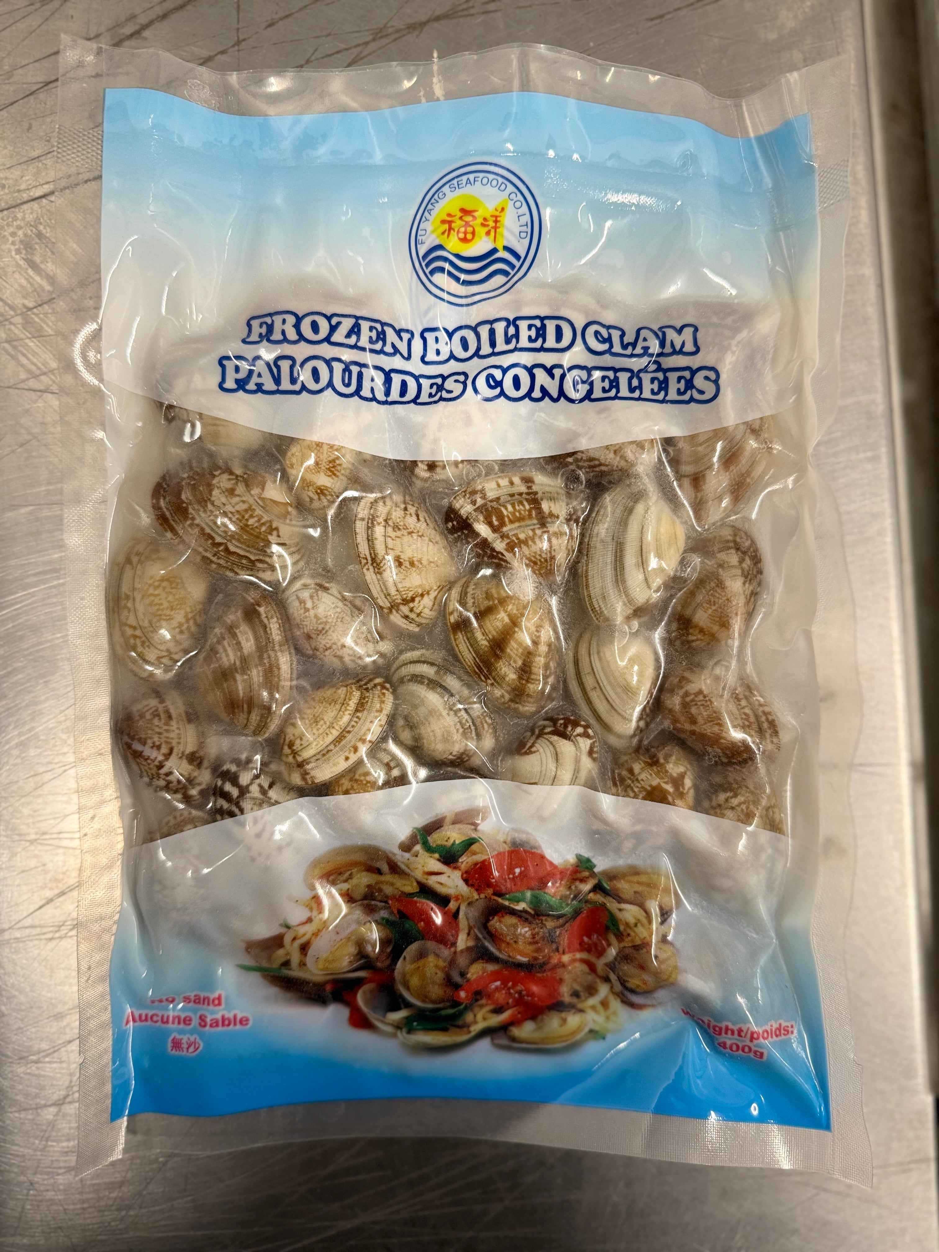 Clams (Cooked), Shell On, Frozen, NW, 8 kg, 20 x 400 g | Inter-Canada ...