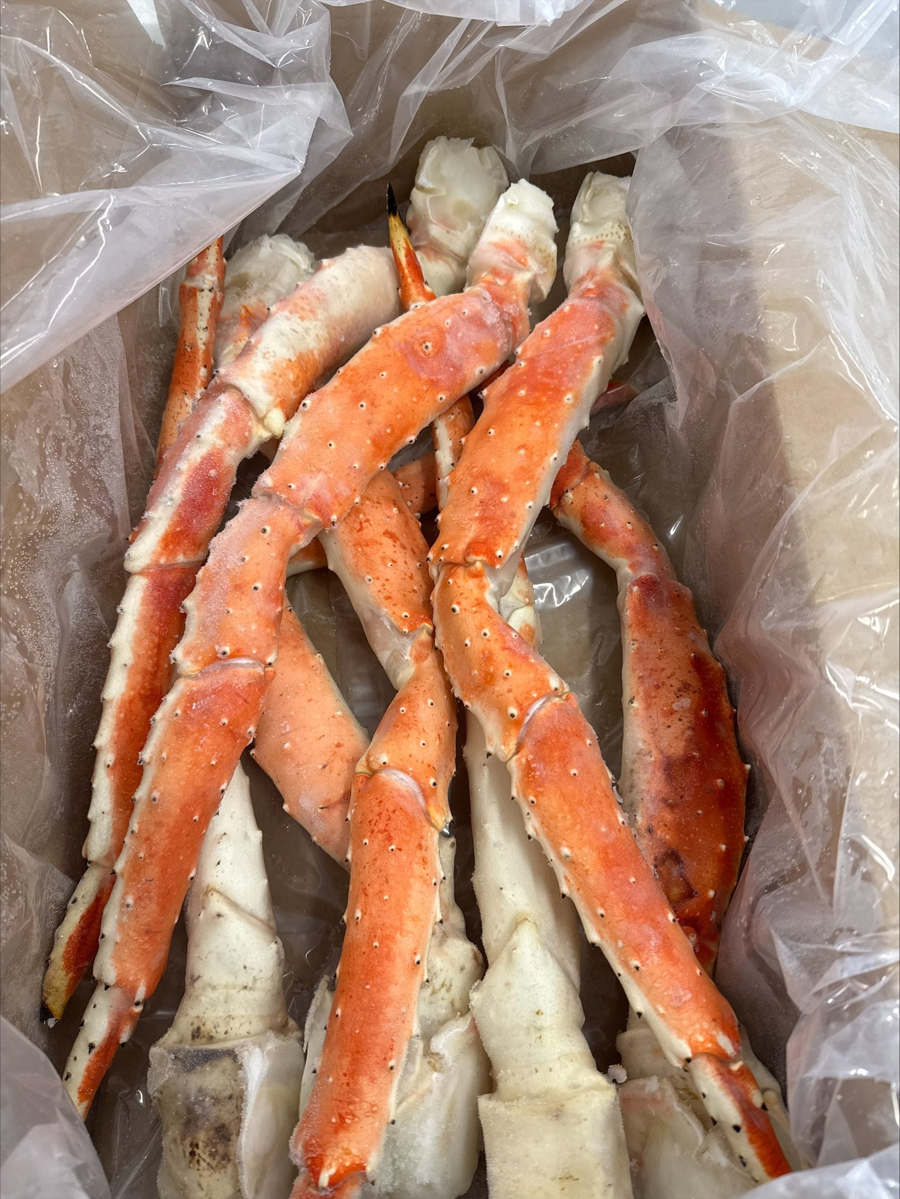 Crab (King), Red, Cooked, 6-9, Legs & Killer Claws with Arms, Frozen ...