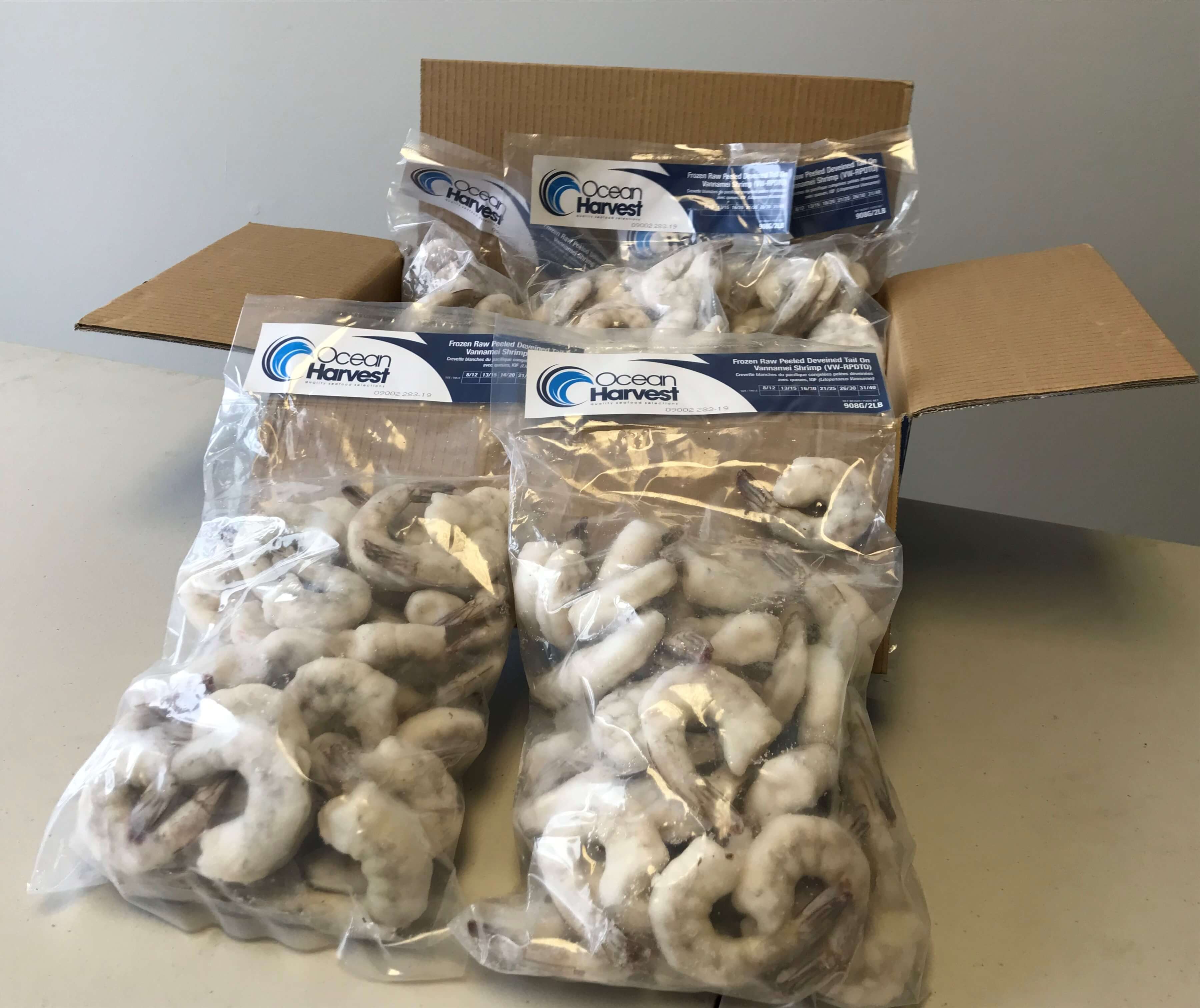 Shrimp, (White), 61-70, PD, Cooked, Frozen, NW, 10 lb , 5 x 2 lb ...