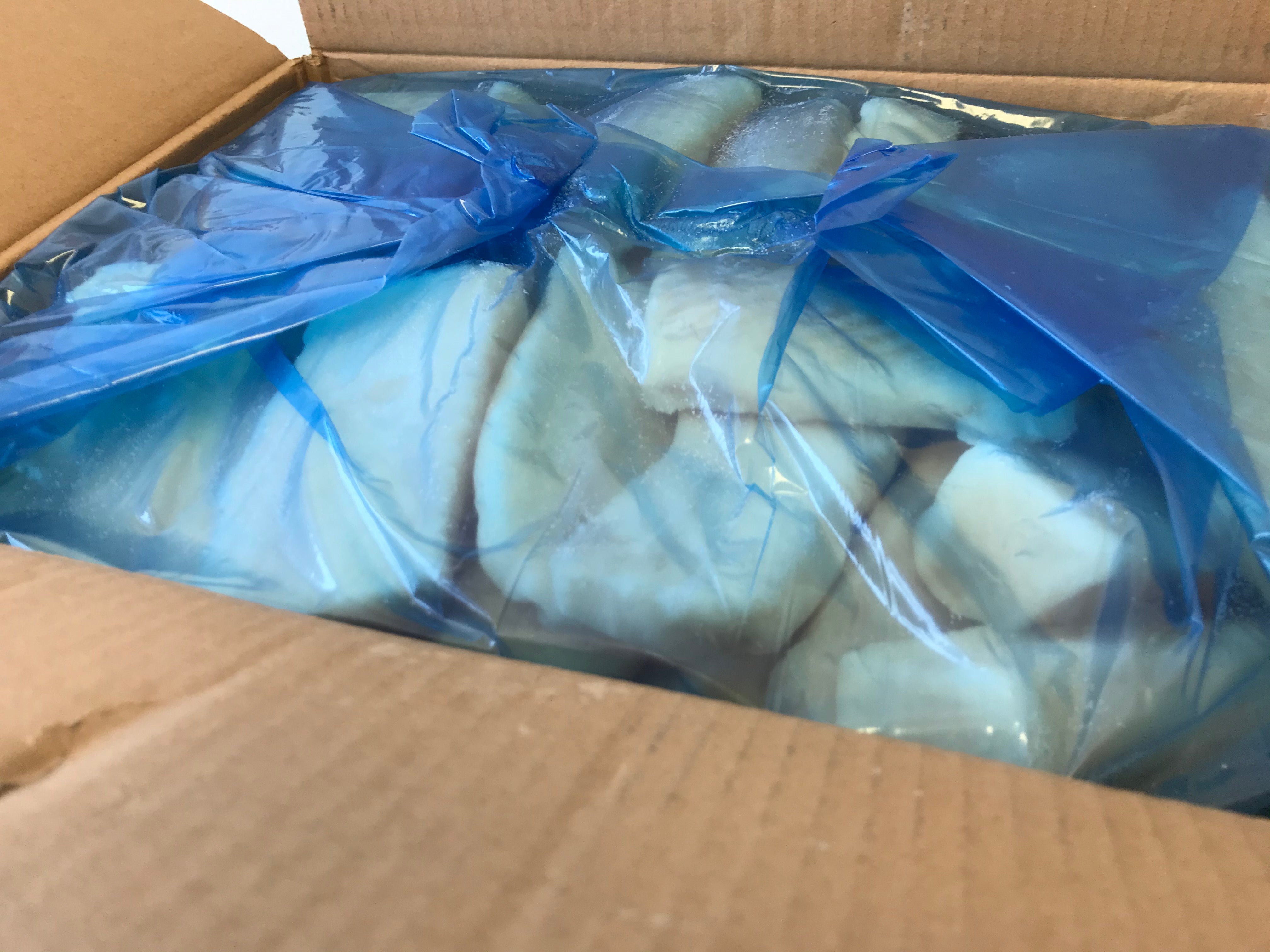 Haddock, 4 oz, Loins, Skinless, Boneless, J-Cut, Frozen, NW, 10 lb ...